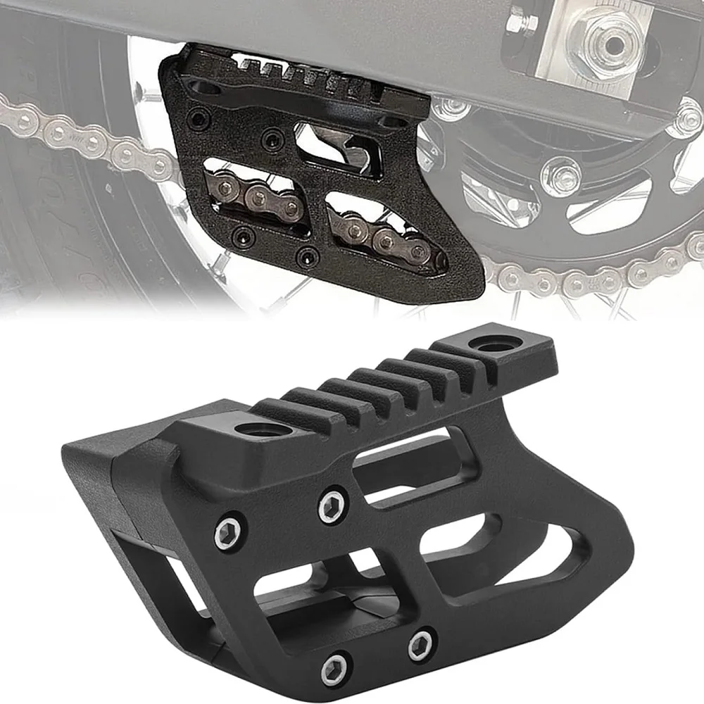 Motorbike Nylon Rear Chain Guide Plate Guard Cover Pulley Stabilizer ...