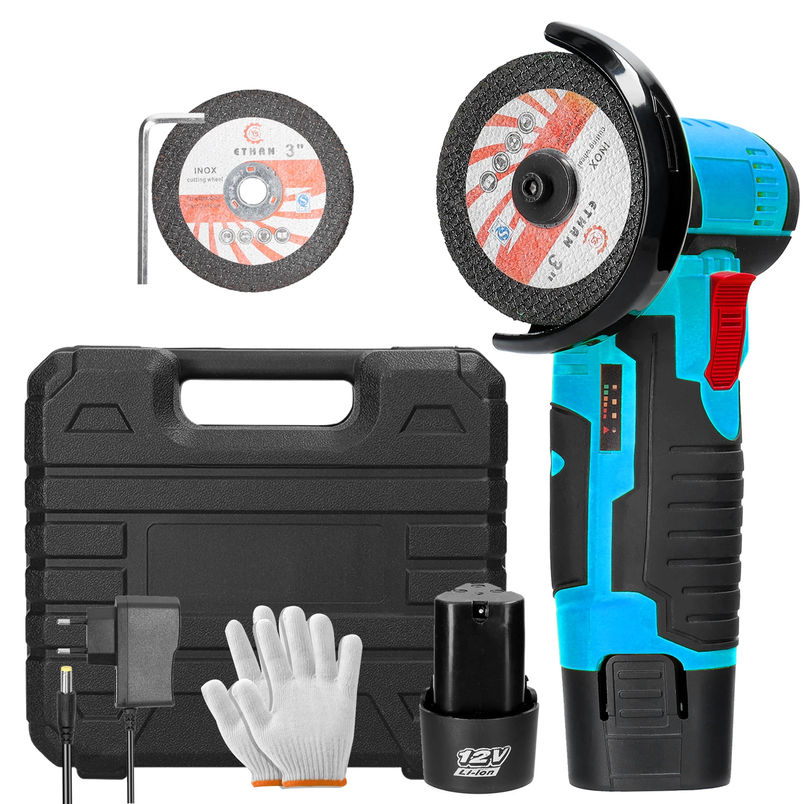 Rechargeable-Angle-Grinder-Machine-19500rpm-Electric-Grinding-Tool-Mini ...