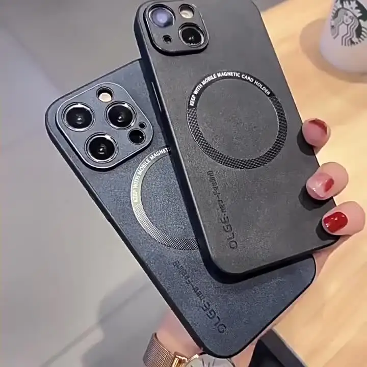 Funda для POCO X6 X7 Pro для Magsafe с магнитной беспроводной зарядкой ...