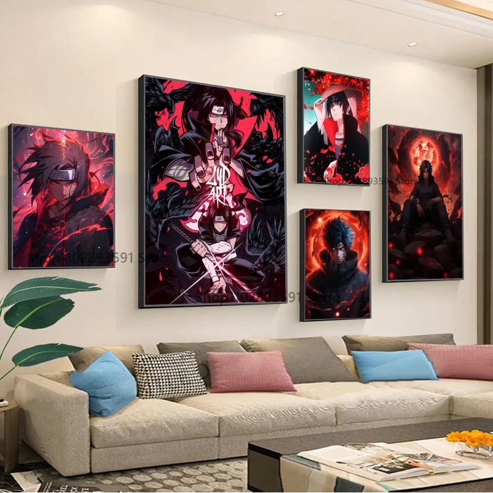 Uchiha-Itachi-NARUTO-Poster-Paper-Print-Home-Living-Room-Bedroom ...