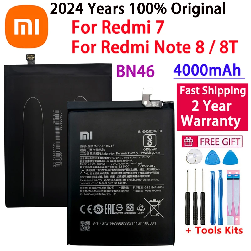 2024-telefone-original-bn46-4000mah-bateria-para-xiaomi-redmi-nota-8-8t ...