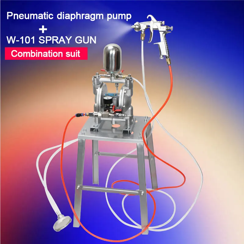 Pneumatic-Double-Diaphragm-Pump-Paint-Pump-3-8-Air-Powered-A-10-Pump ...