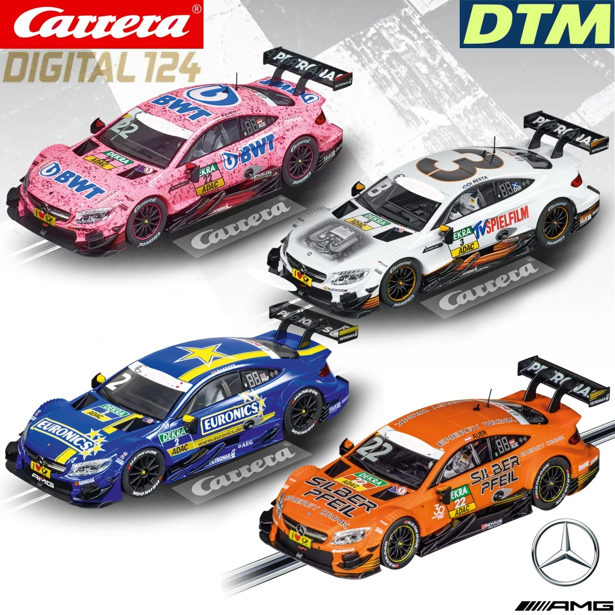 Carrera Slot Car Digital124 Mercedes-amg C 63 Dtm 23844 Gary Paffett No ...