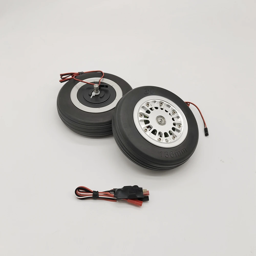 JP-Hobby-136mm-Brake-Wheels-8mm-Axle-With-Control-Panel-For-RC-Turbine ...