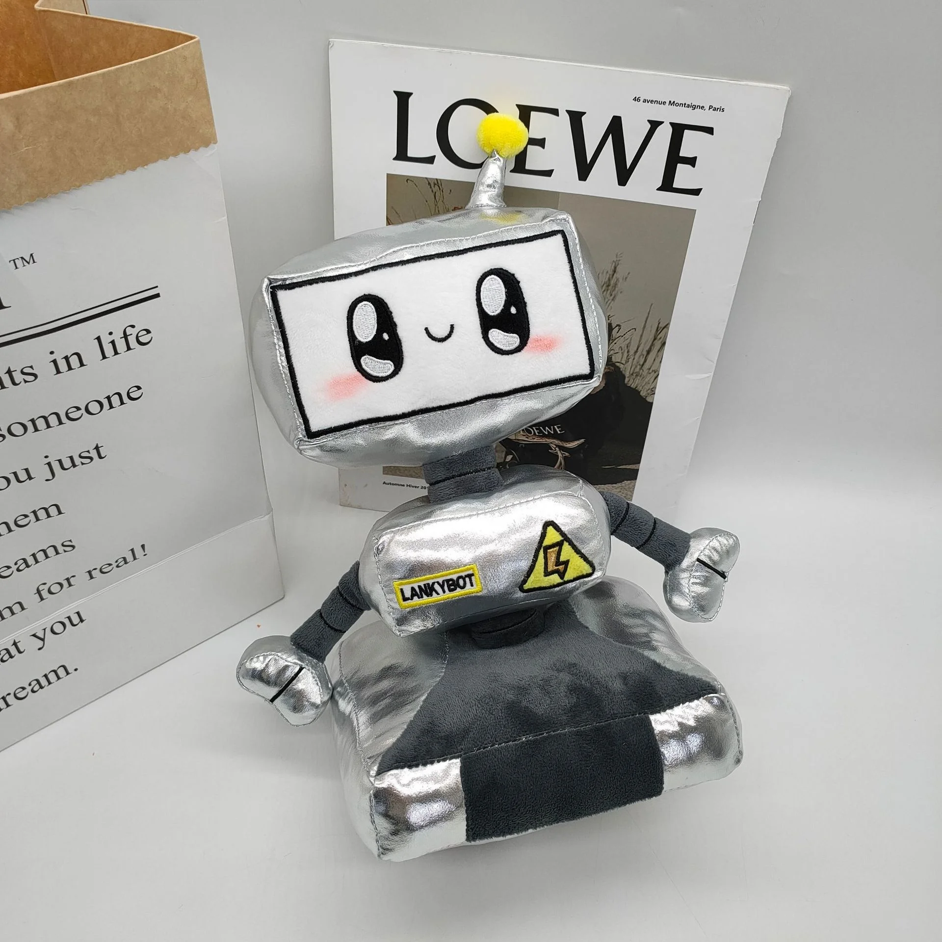 Jouet,Lankybox Cyborg Peluches Lankybox Thicc Requin Cyborg En Peluche ...