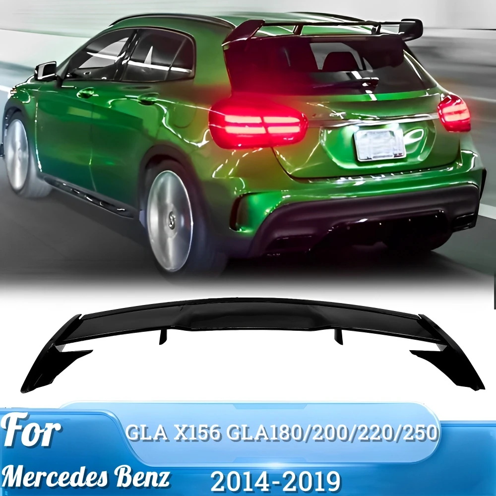 For-MercedesBenz-GLA-Class-X156-2014-2019-SUV-Rear-Roof-Spoiler-Wings ...