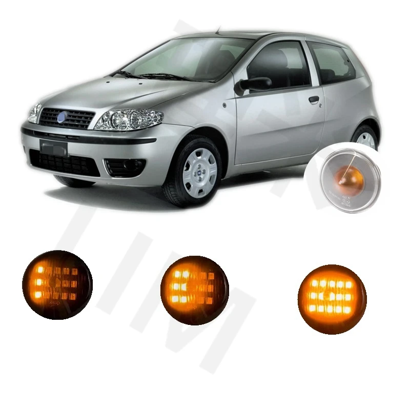 for-Fiat-Punto-188-MK2-1999-2012-Dynamic-LED-Indicator-Side-Marker-Turn ...
