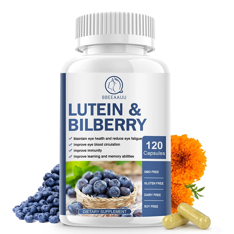 BBEEAAUU-Lutein-Bilberry-Capsule-Lutein-for-Eyes-Health-Eyes-Care ...