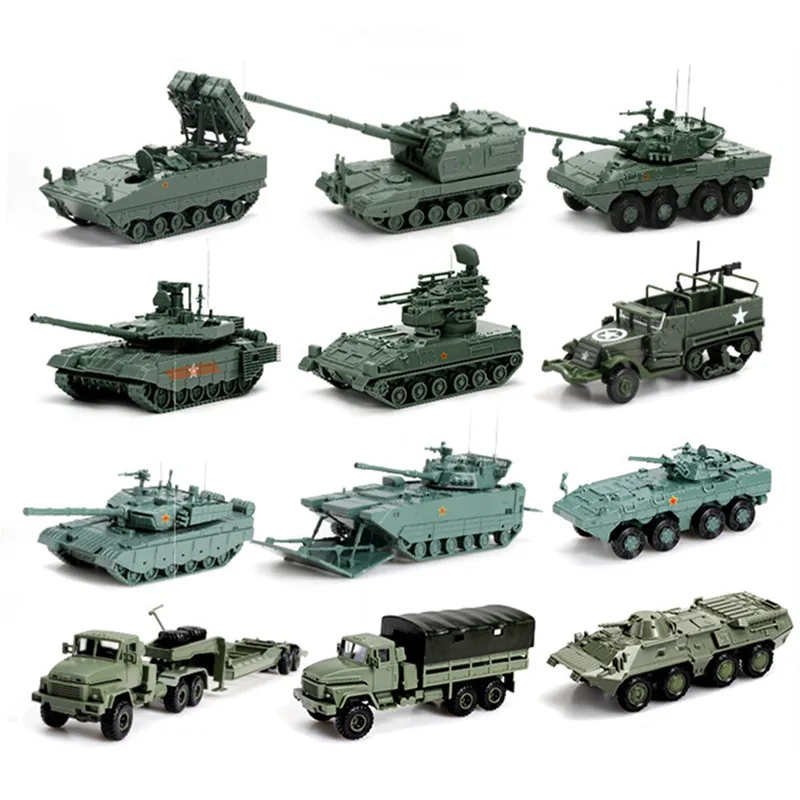 4D-1-72-Tank-Assembly-Puzzle-Model-Infantry-Fighting-Vehicle-Military ...
