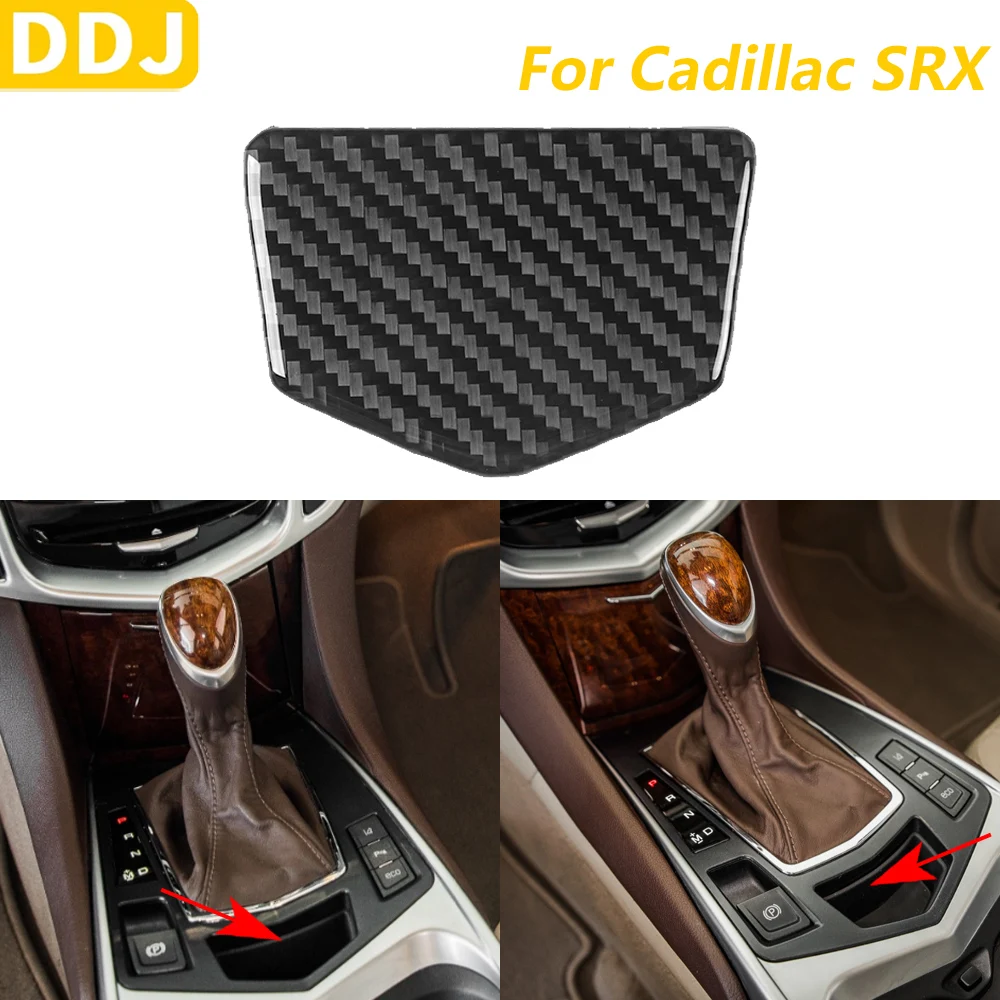 For Cadillac SRX 2010-2016 Carbon Fiber Central Control Gear Shift ...