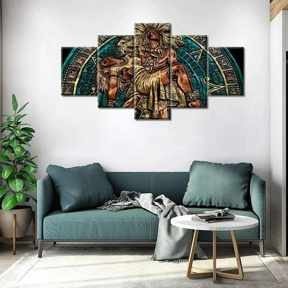 Aztec Print Painting