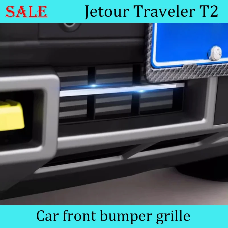 Fit-For-JETOUR-Traveler-T2-2023-2024-Car-Front-Bumper-Grille-Decorative ...