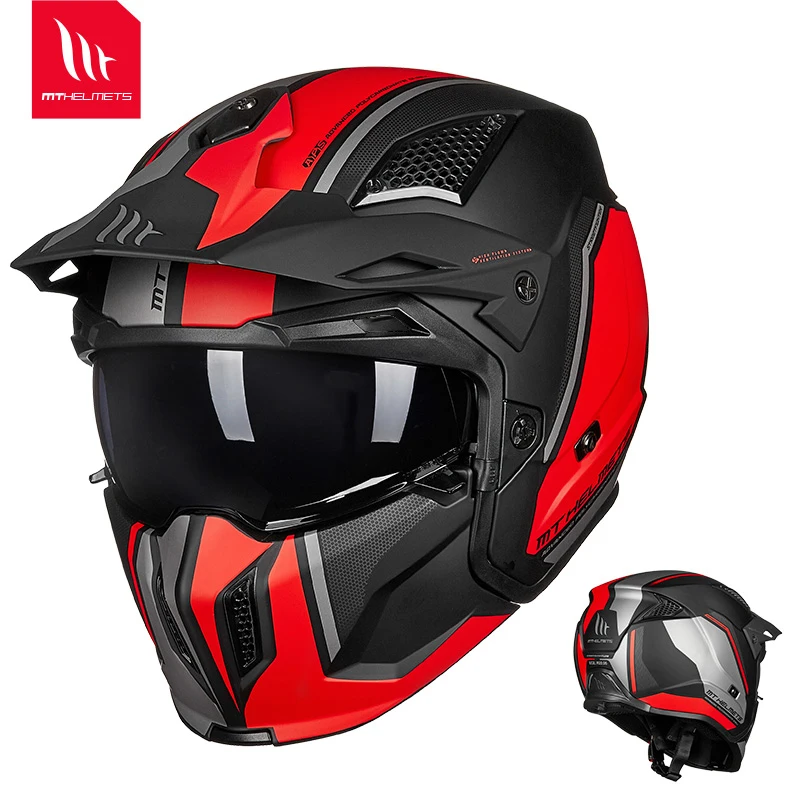 Mt New Full Face Helmet Motorcycle Helmets Modular High Quality Dot Ece ...