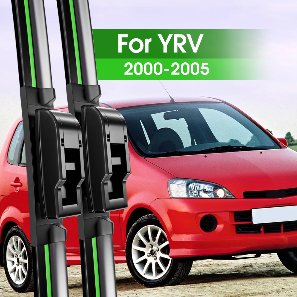 2pcs-Front-Windshield-Wiper-Blades-For-Daihatsu-YRV-2000-2005-2001-2002-2003-2004-Windscreen ...