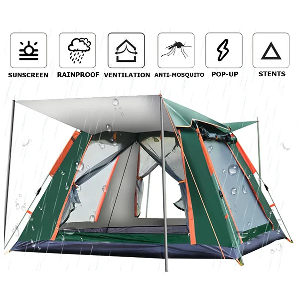 Quick-Speed-Open-grande-barraca-de-acampamento-Windproof-totalmente ...