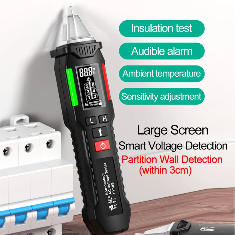 Electric Pen High precision Induced Electric Tester Pen Electroprobe Partition Wall Voltage Tester Detector Test Pen Tools Voltage Meters AliExpress