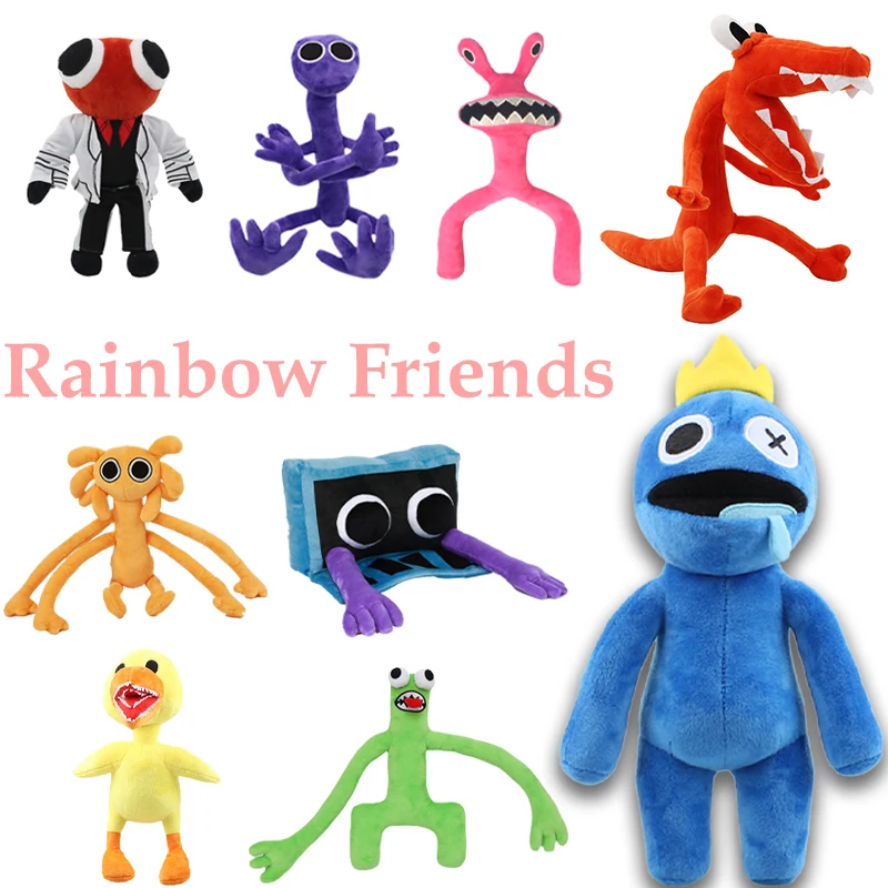 30cm Rainbow Friends Plush Toy Cartoon Role Game Character Doll Kawaii ...