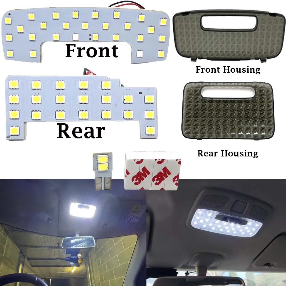 6500K-White-Car-Interior-Roof-Light-LED-Dome-Reading-Light-For-Suzuki ...