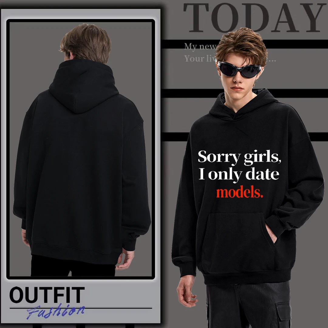 Autumn-and-Winter-New-Fun-Spoof-I-Only-Date-Models-Letter-Hooded ...