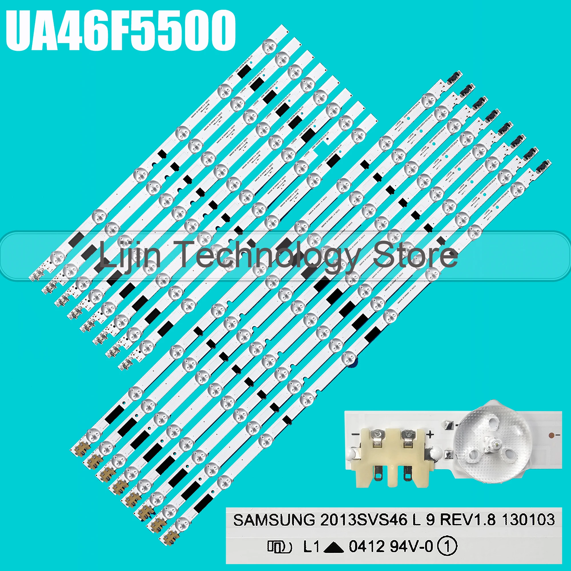 LED-strip-For-UE46F5080-UA46F5500-UE46F6700-UE46F6320AW-UE46F5000 ...
