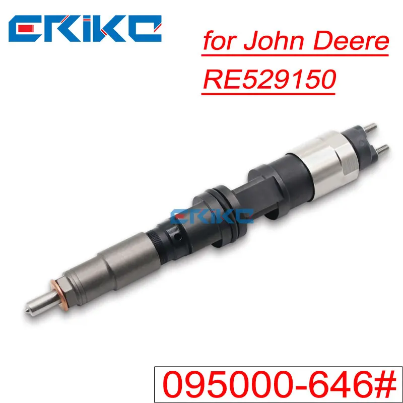 Inyector de combustible para motor diésel DENSO John Deere, inyección ...