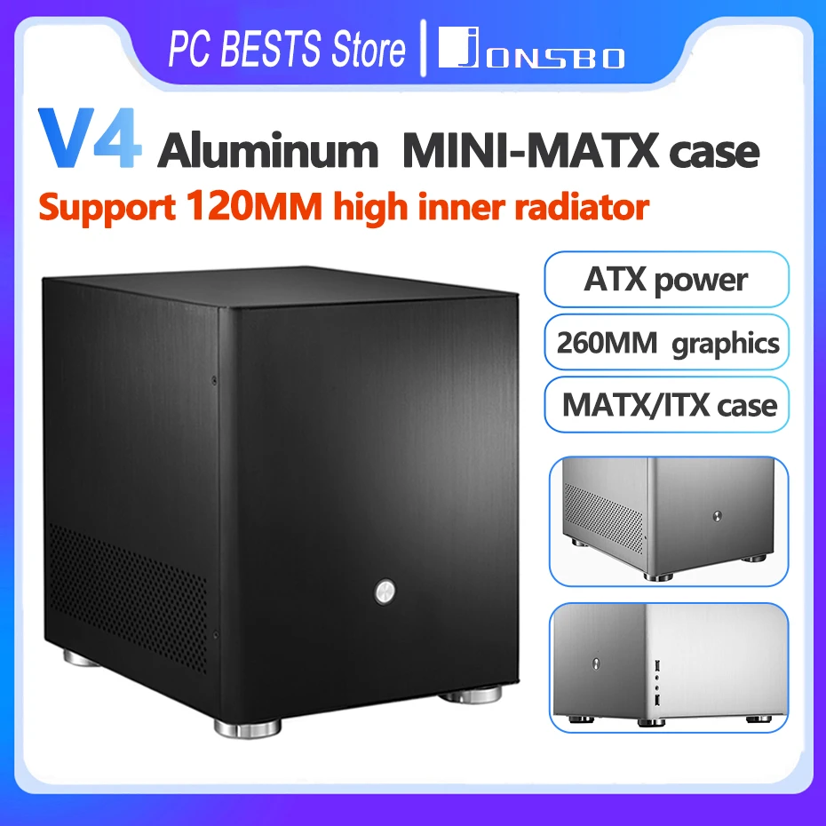 Mini Itx Case Computer Cases Towers | Jonsbo Computer Cases Towers - V4 ...