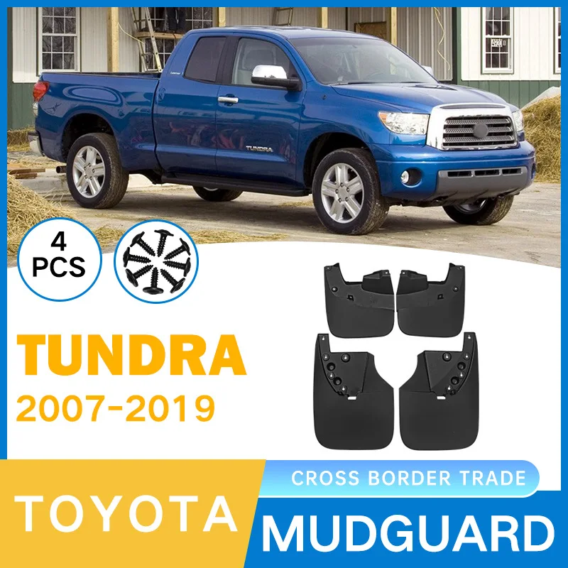 Mudflaps Mudguards Fit for Toyota Tundra 2007-2019 Mudguards Tire ...