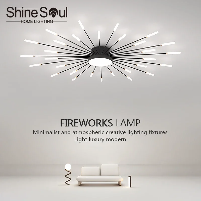 Modern Creative LED Ceiling Light Living Room Dining Room Pendant Light ...