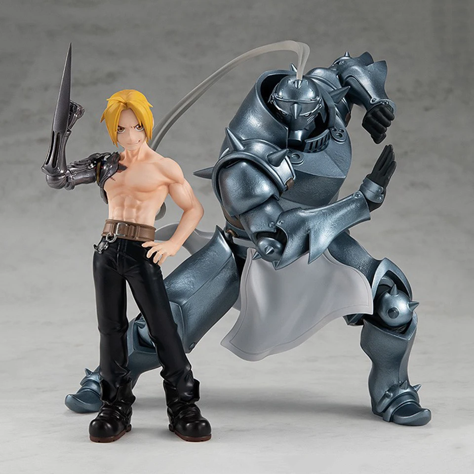 Alchemist figura de Anime Alphonse Elric, Original, auténtico, 17cm ...