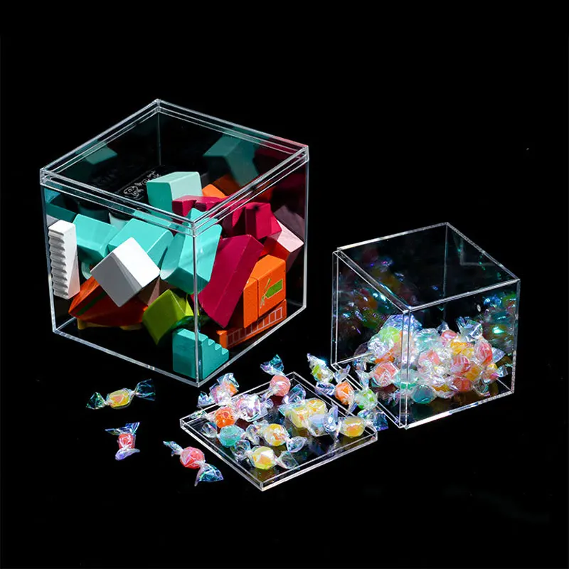 Transparent-acrylic-square-box-toy-jewelry-storage-box-plastic ...