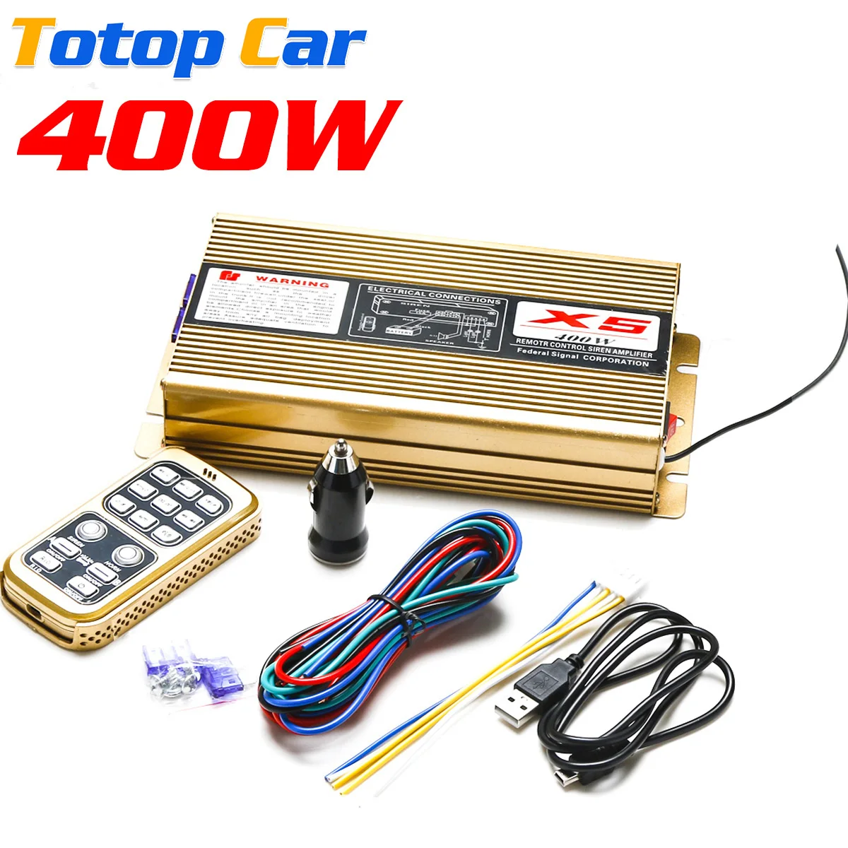 400W-Car-Siren-Horn-12V-Auto-Alarm-Police-Sirens-15-Sound-Signal ...