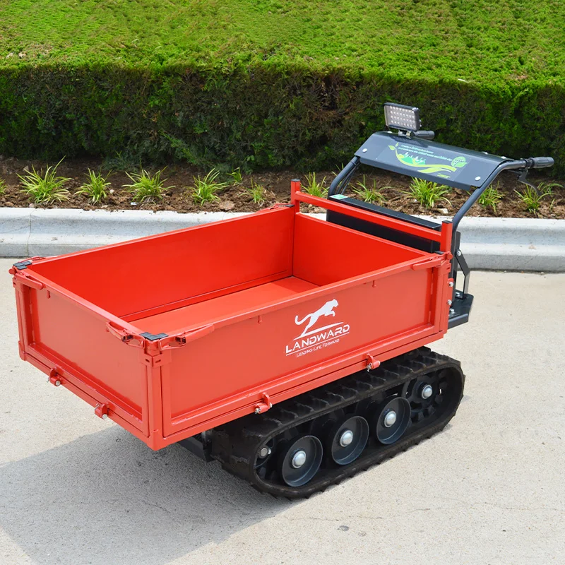 Wireless-Remote-Control-Transport-Truck-500KG-Small-Electric-Crawler ...