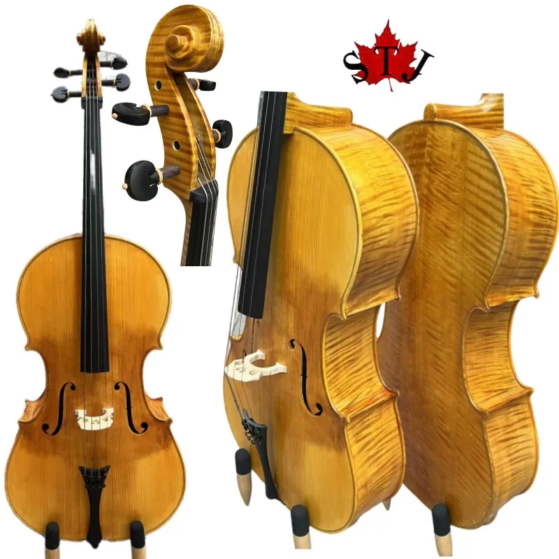 Best Model ! Professional song "Master" Cello 4/4 ,Huge and powerful ...