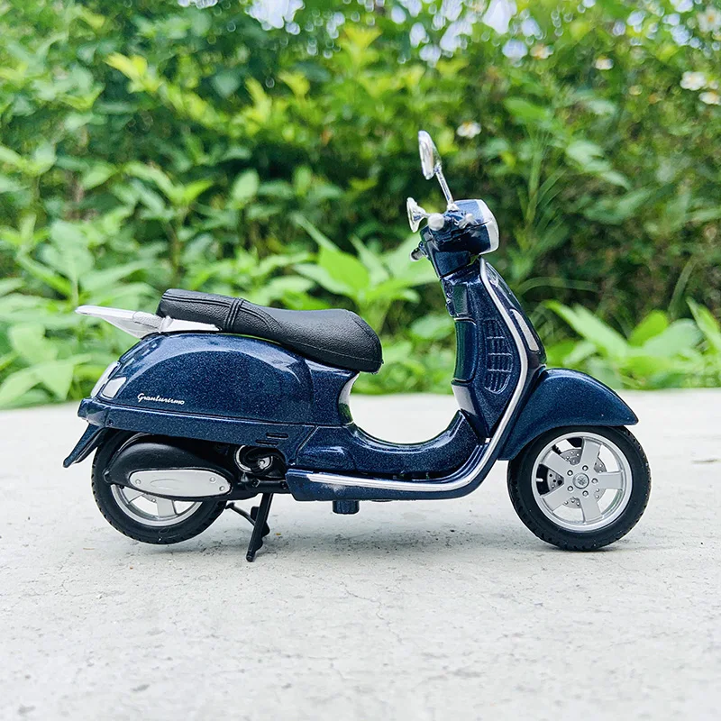Midnight Blue Vespa