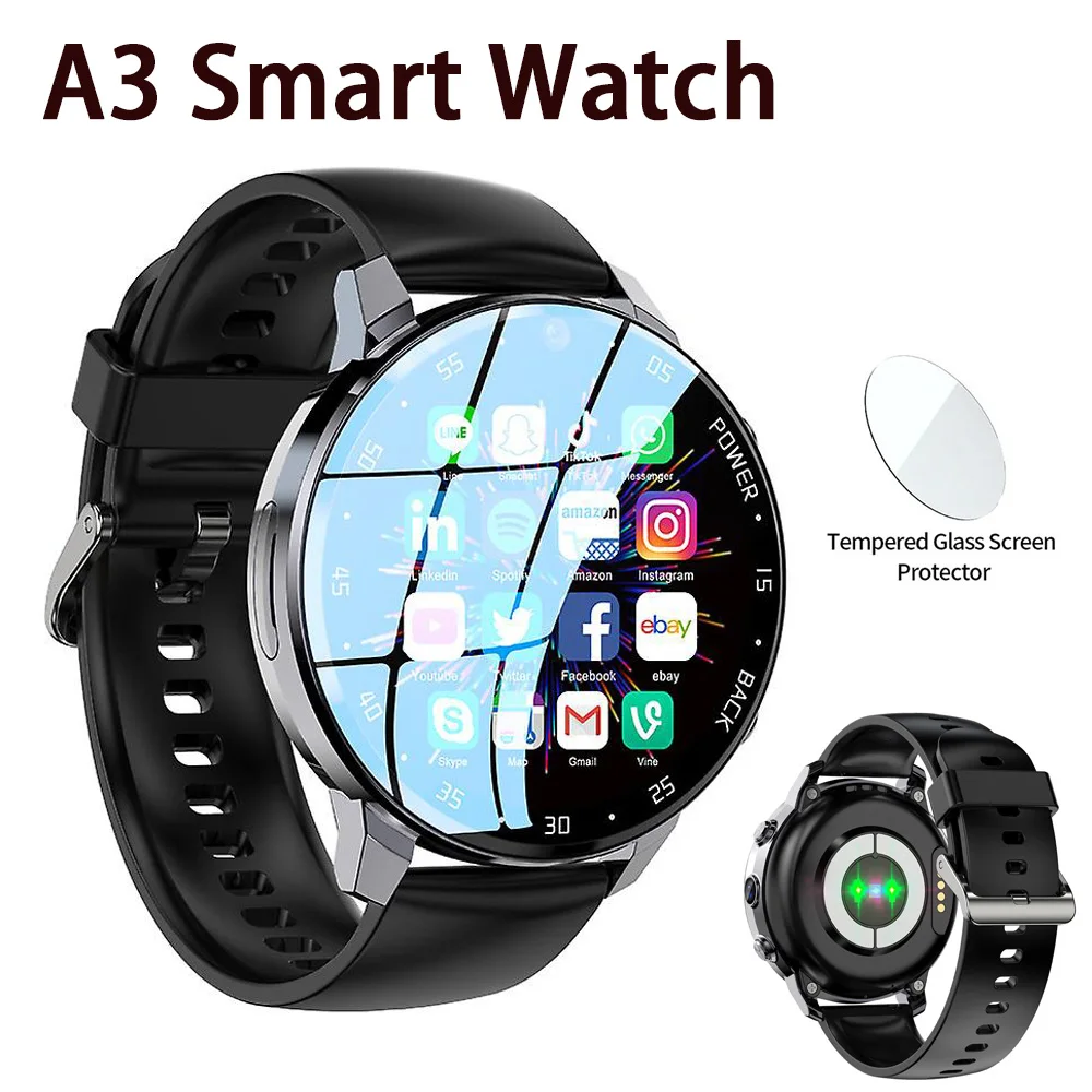 A3-Smartwatch-Global-Version-4G-NET-800mAH-Battery-1-43-Screen-Blood ...