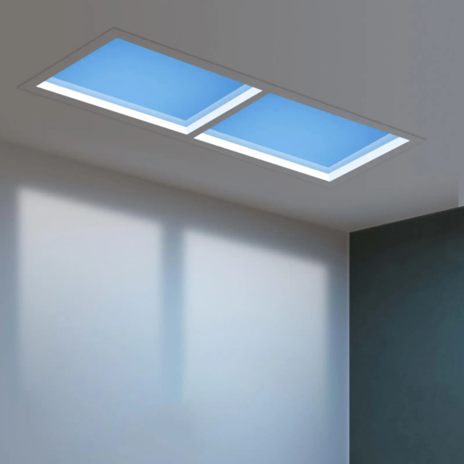 Fake Window LED Light Indoor Artificial Sunlight High CRI Panel Lamp ...