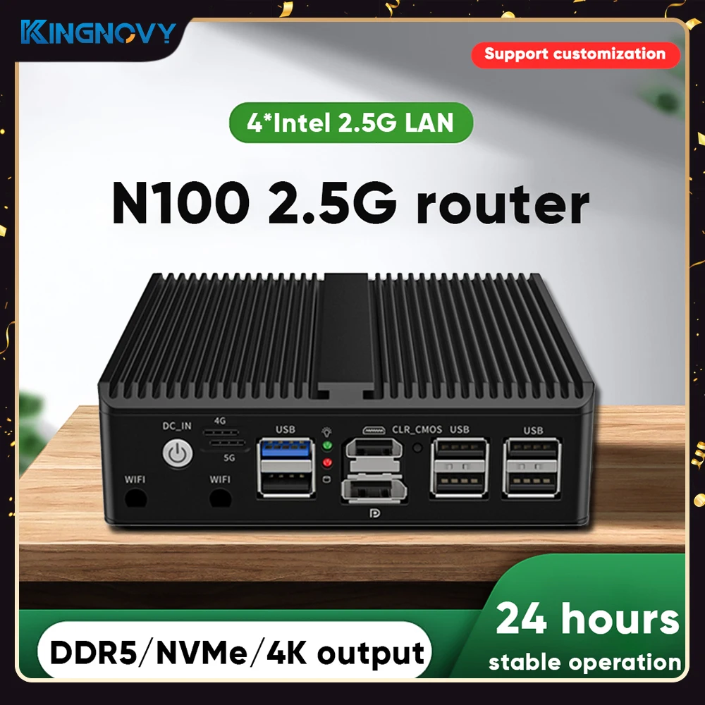 Roteador-de-firewall-Intel-N100-pfSense-J6413-N5105-N5100-4x-Intel-i225 ...