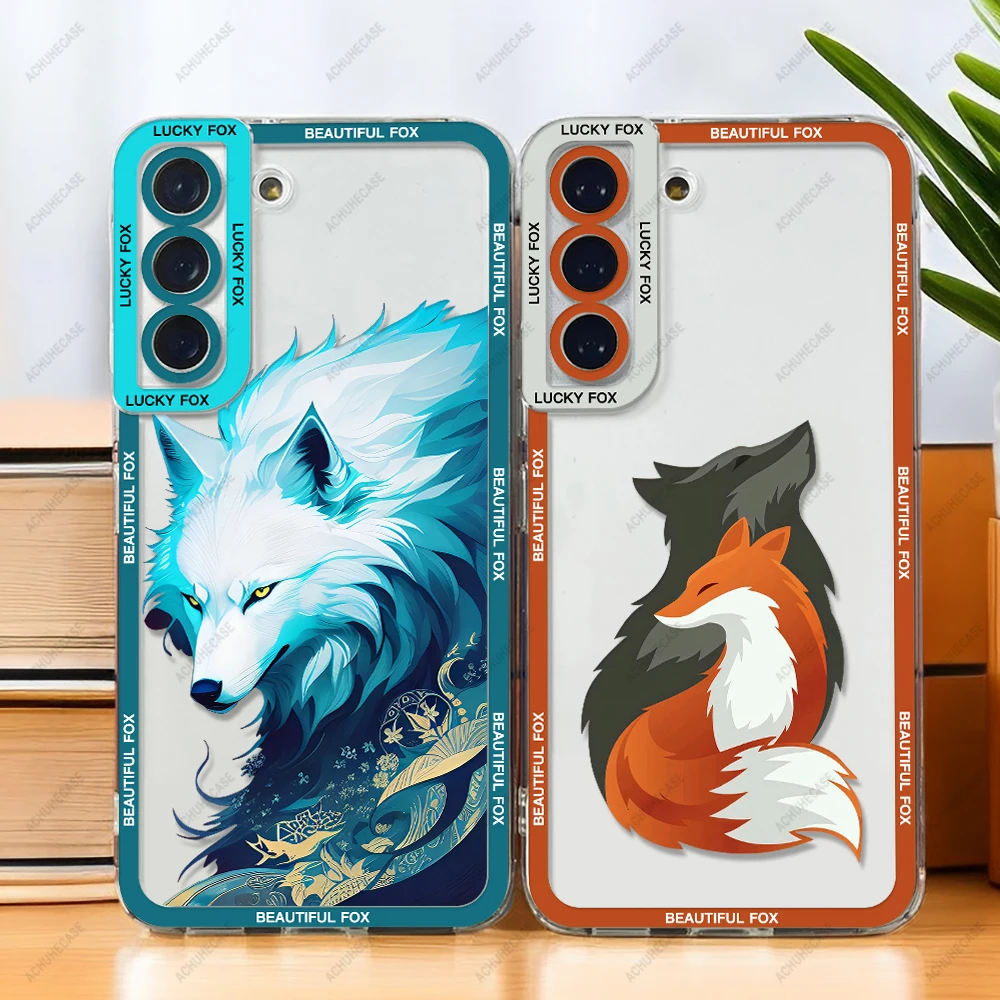 Beautiful-Fox-Phone-Case-For-Samsung-Galaxy-S20-S21-S22-S23-S24-FE-Plus ...