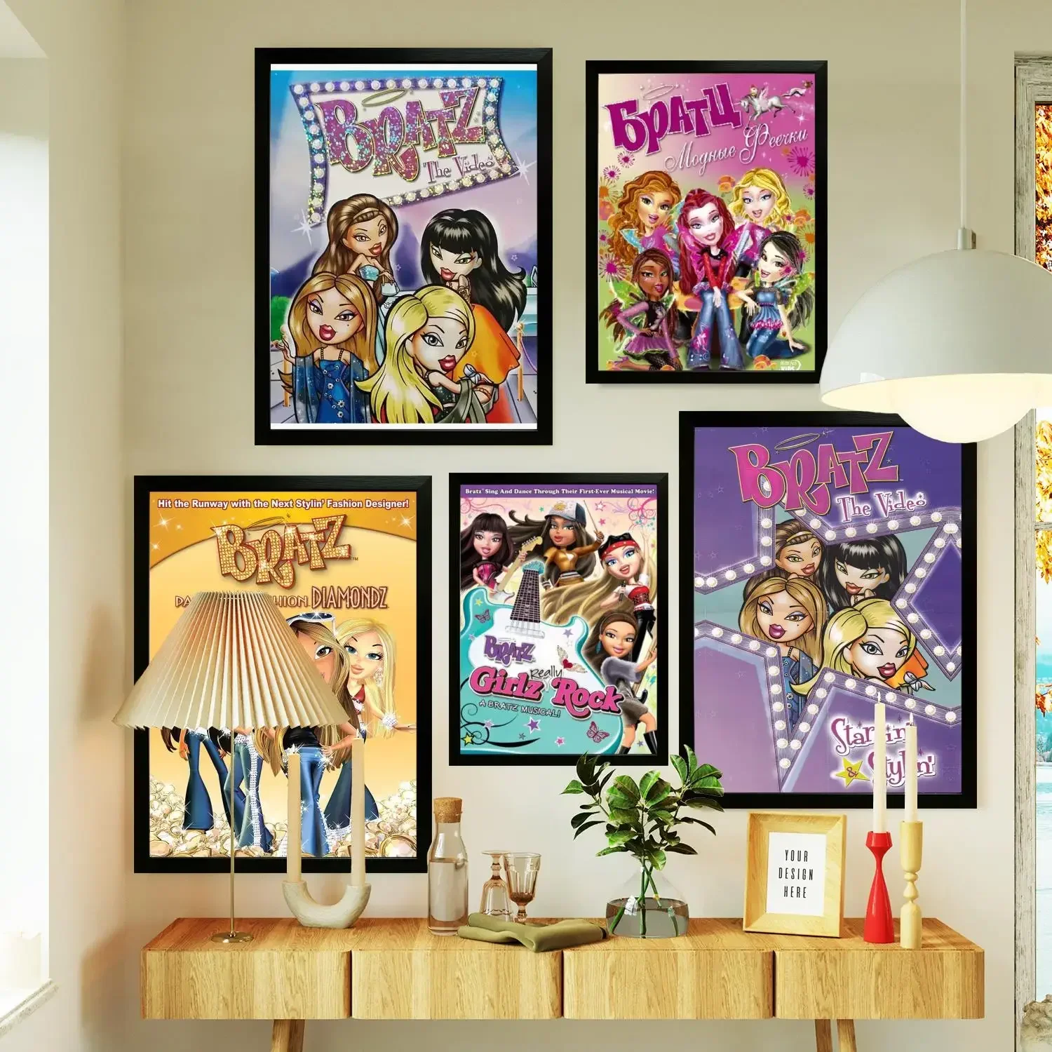bratz-Poster-Prints-Wall-Art-Canvas-Painting-Poster-For-Modern-Family ...