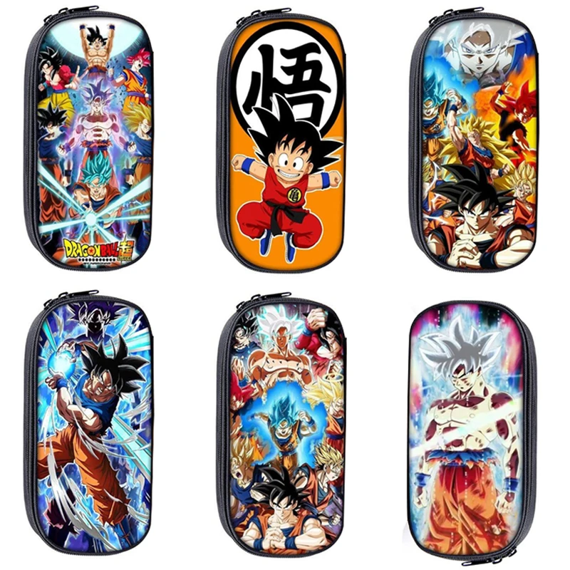 Dragon Ball Goku Pencil Case Cartoon Anime Large Capacity Pencil Bag ...