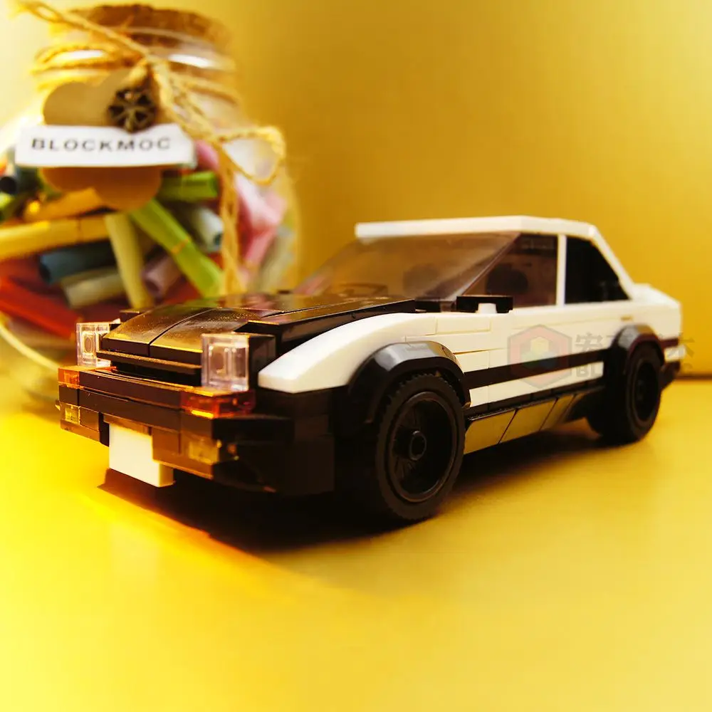 Brick-City-Car-Initial-D-AE86-Building-Blocks-Speed-Champion-Car-Model ...