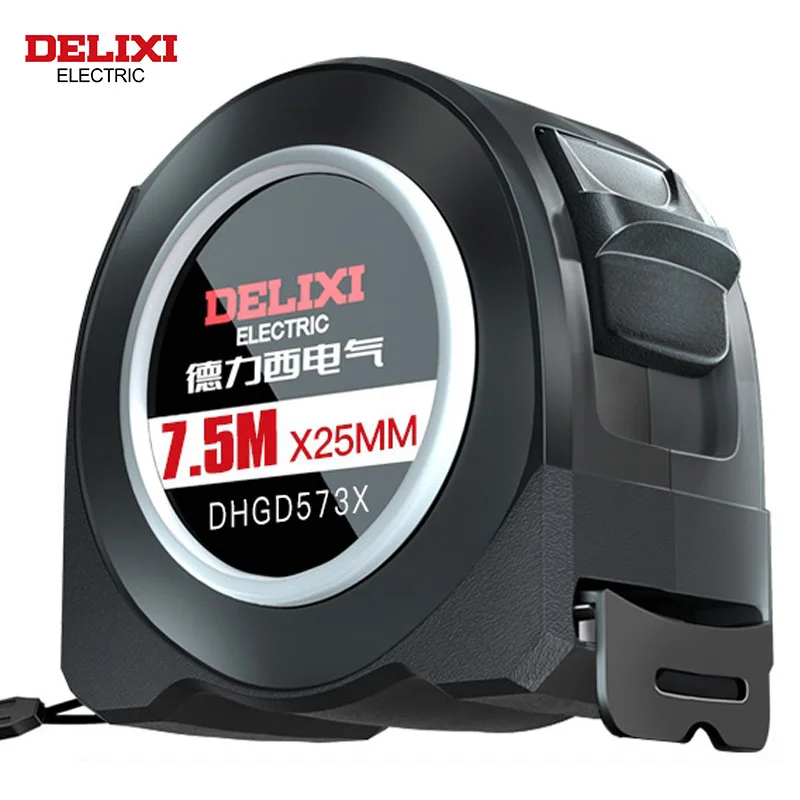 DELIXI-ELECTRIC-Tape-Measure-ABS-Thickened-Hard-Anti-Drop-Shell-Durable ...