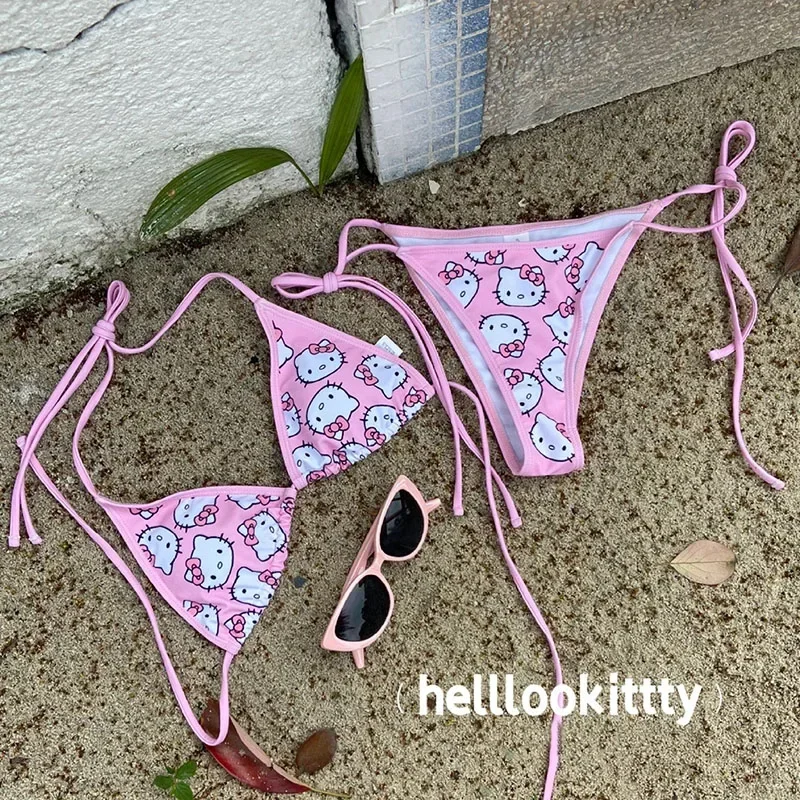 Anime-Hellokittys-Sexy-Bikinis-Printing-Anime-Yk2-Beach-Wear-Surf ...