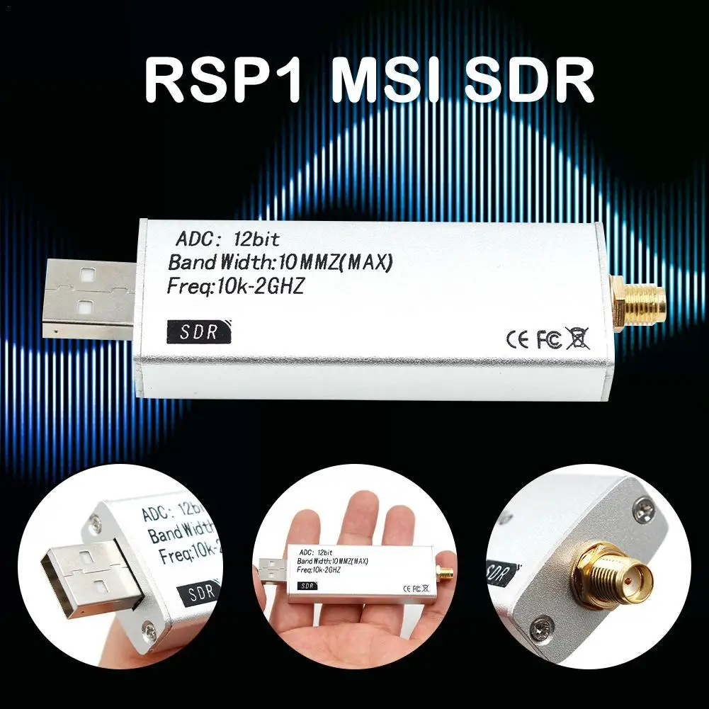 Receptor RTL SDR RSP1 MSI2500 SDR, RTL, Blog V3, R820T2, RTL2832U, 1PPM ...