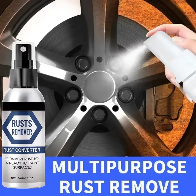30ML Multi Purpose Rust Remover Spray Metal Surface Chrome Paintar Auto ...