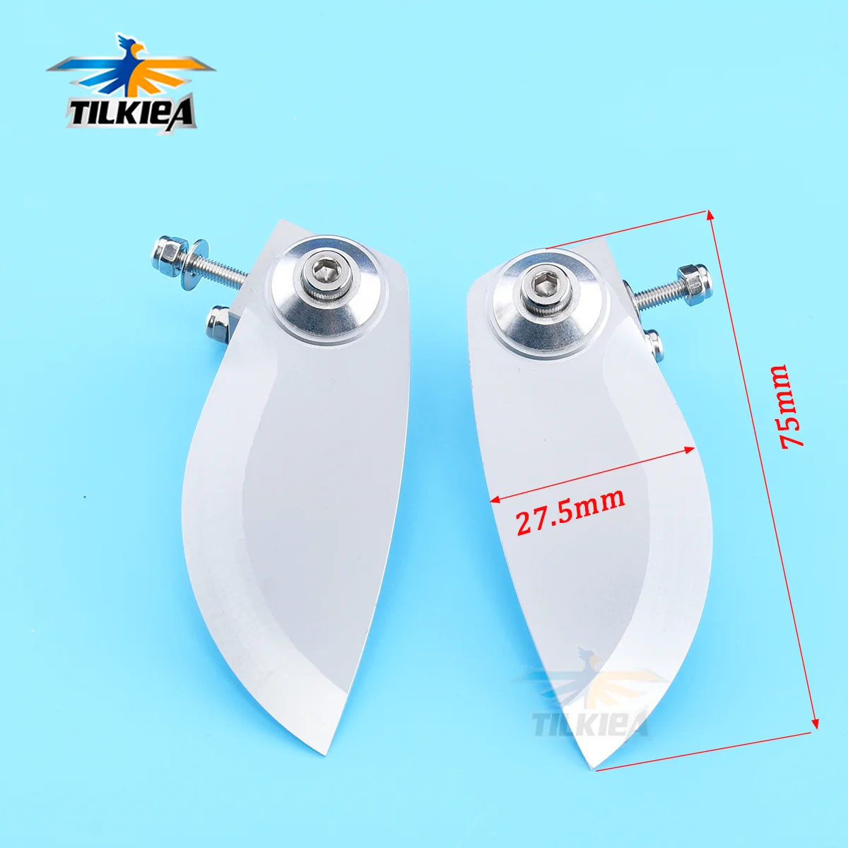 CNC Machined Adjustable Aluminum Turn Fins High Precision Turn Fins ...