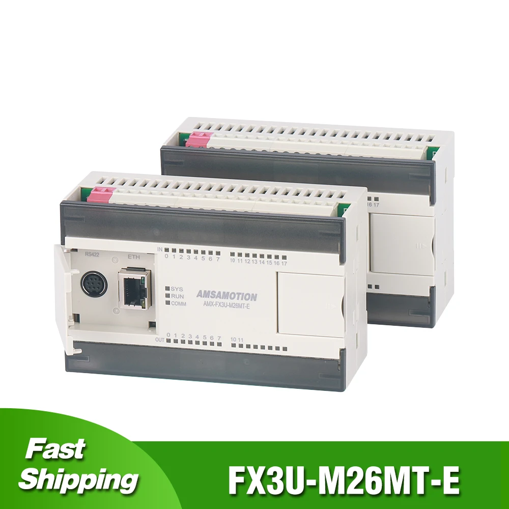 FX3U-M26MT-E-FX3U-M26MR-E-PLC-Ethernet-Port-for-Mitsubishi-Programming-Controller-Transistor ...