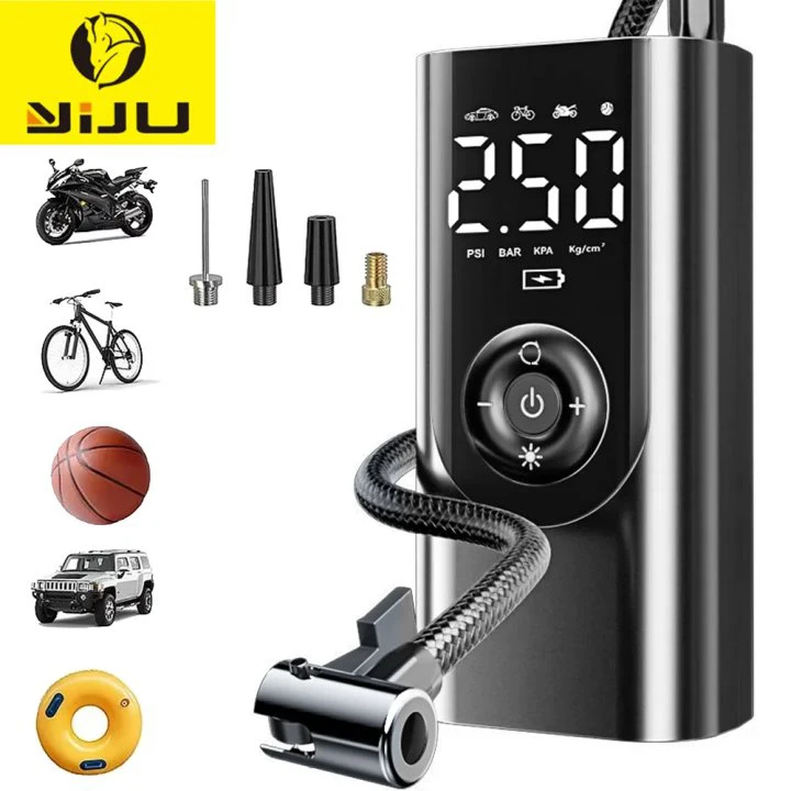 YIJU Portable Tire Inflator Rechargeable Electric Inflator For Car ...