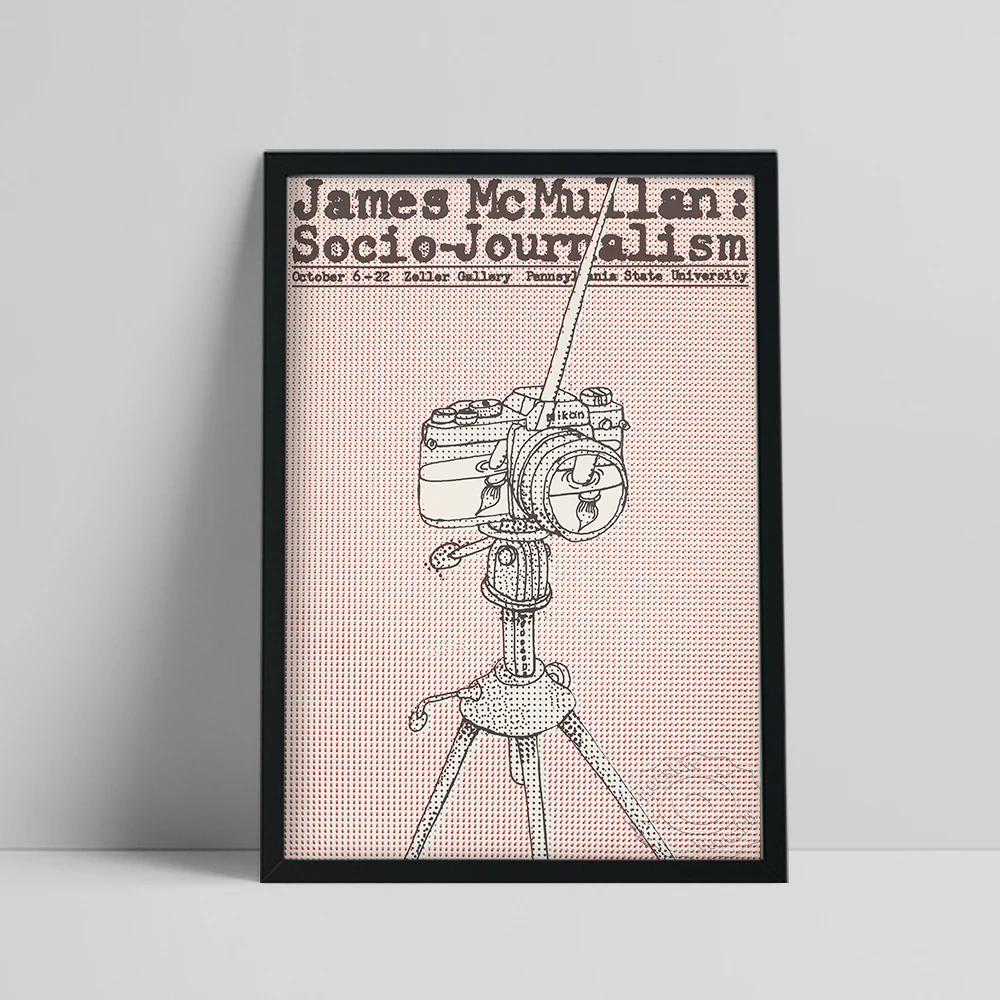 James McMullan Art Print Poster Social Journalism Illustration Canvas ...