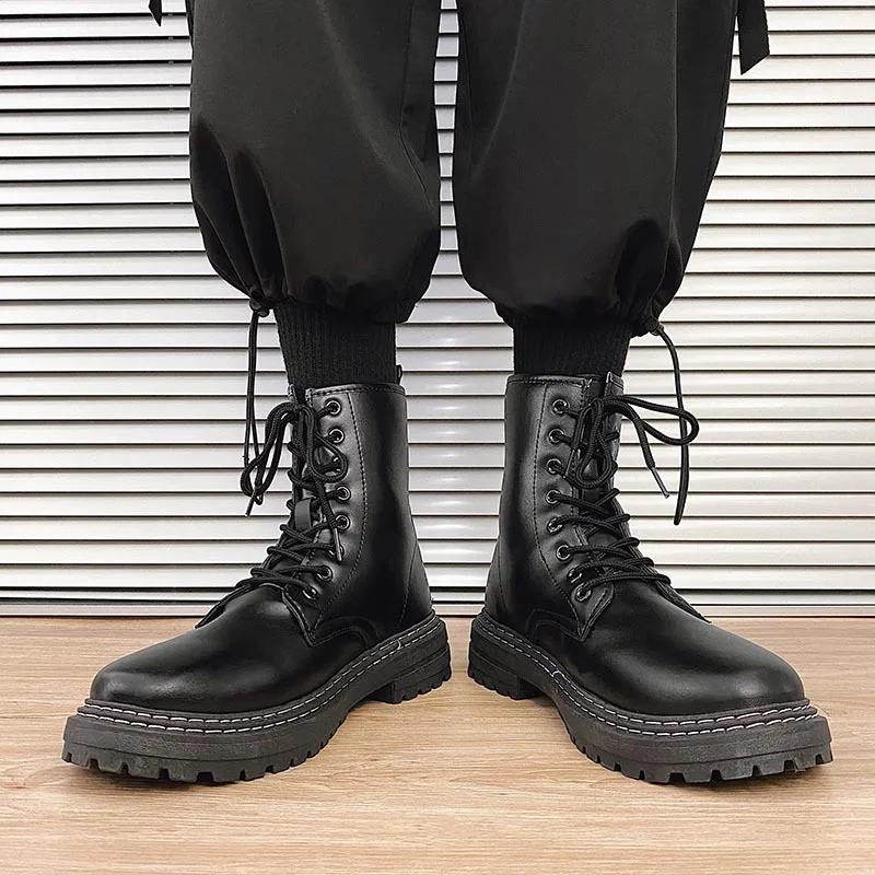 Mens Combat Boots Outfit